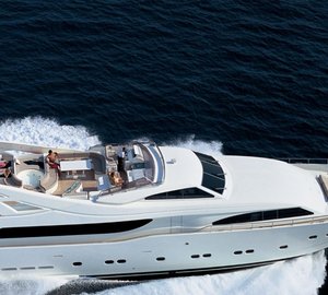 Greece Pandora Yacht Charter Details, Ferretti | CHARTERWORLD Luxury ...